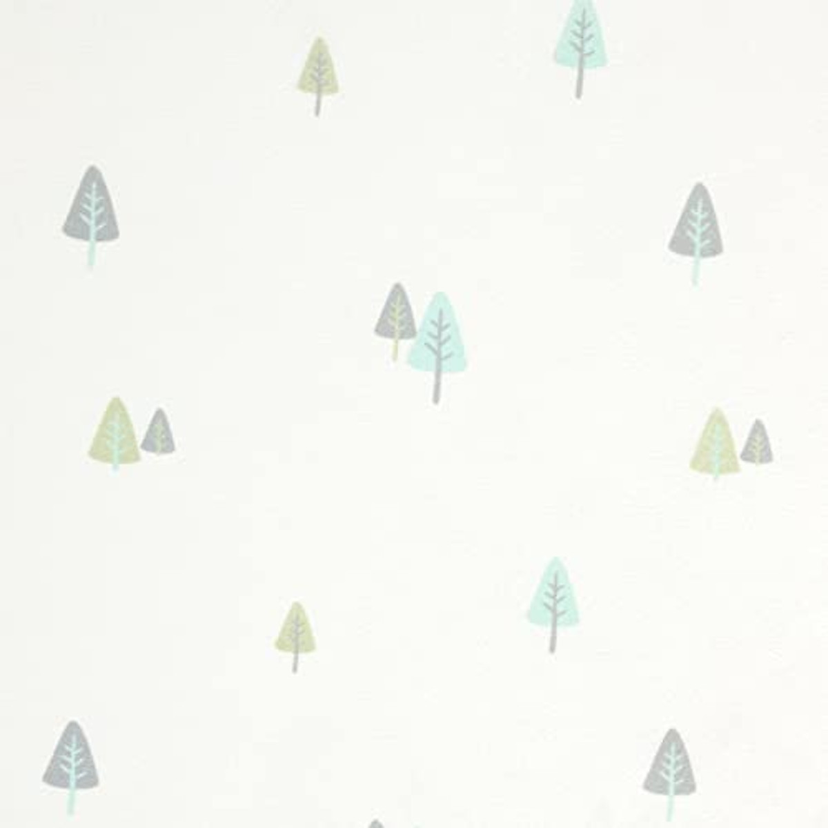 Lush Decor Hygge Sloth Trees Soft & Plush Changing Pad Cover, 32" x 16" x 5", Gray