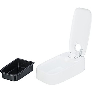 TRIXIE TX1 Automatic Food Dispenser, Single Serving, 48-Hour Timer, Battery Operated