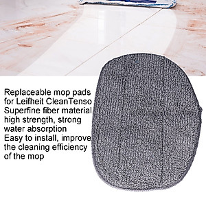 Pssopp 5PCS Cloth Replacement Replacement Pads Washable Mop Refill Microfiber Mop Refill for Leifheit CleanTenso