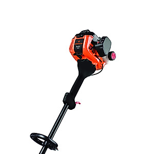 Remington RM25S 25cc 2-Cycle 16-Inch Straight Shaft Gas Powered String Trimmer - Lightweight Weed Wacker for Lawn Care, Orange