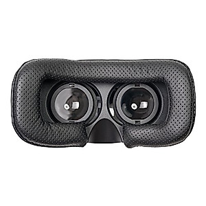 4 Pack 11 mm Pu Leather Foam Face Replacement Face Cover Pad Memory Foam Compatible with HTC Vive Headset, HTC Vive Accessories, Black