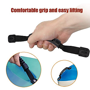 KingBra 4 Packs Kayak Carry Handles, Sturdy Plastic Kayaking Pull Handle Fit for Most All Kayaks