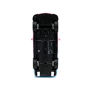 2015 Challenger SRT Hellcat Pink and Blue Pink Slips Series 1/24 Diecast Model Car by Jada 34658