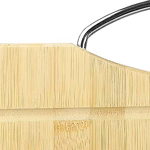 HOME BASICS CB44253 16 inch Bamboo Cutting Board with Handle