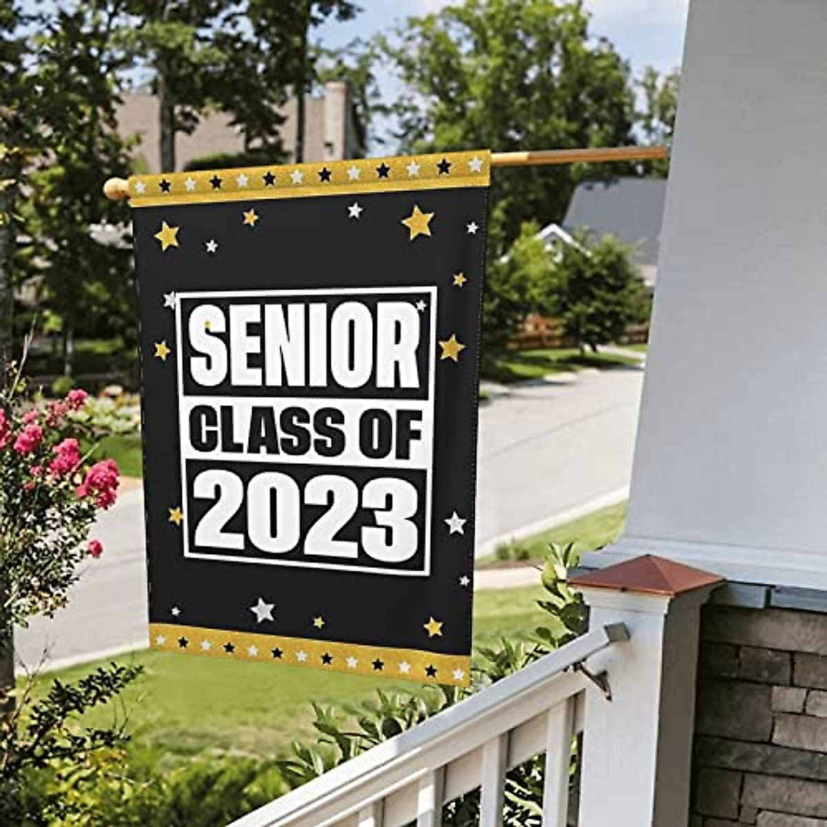 Senior 2023 Flag Senior Class Of 2023 Flag, Senior Class Of 2023 Garden Flag Funny Garden Flag 12x18 Double Sided House Flag For Yard
