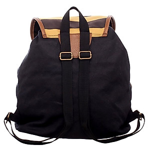 Harry Potter Hufflepuff Varsity Knapsack Backpack 14 x 17in