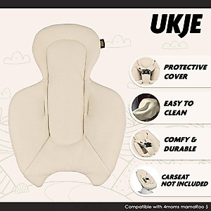 UKJE 4moms mamaRoo 4 Baby Swing Insert- Insert Compatible with 4moms mamaRoo and rockaRoo- mamaRoo Newborn Insert- Infant Insert for mamaRoo- Baby Swing, Baby Rocker Insert- Pink Flowers