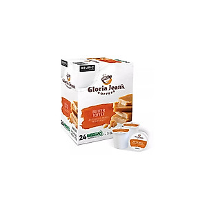 Pack 48-Count Gloria Jean's Butter Toffee Coffee Value Pack