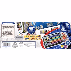 Formula D Board Game - High-Stakes Racing Thrills with Dual-Sided Tracks! Fast-Paced Strategy Game, Fun Family Game for Kids & Adults, Ages 8+, 2-10 Players, 60 Minute Playtime, Made by Zygomatic