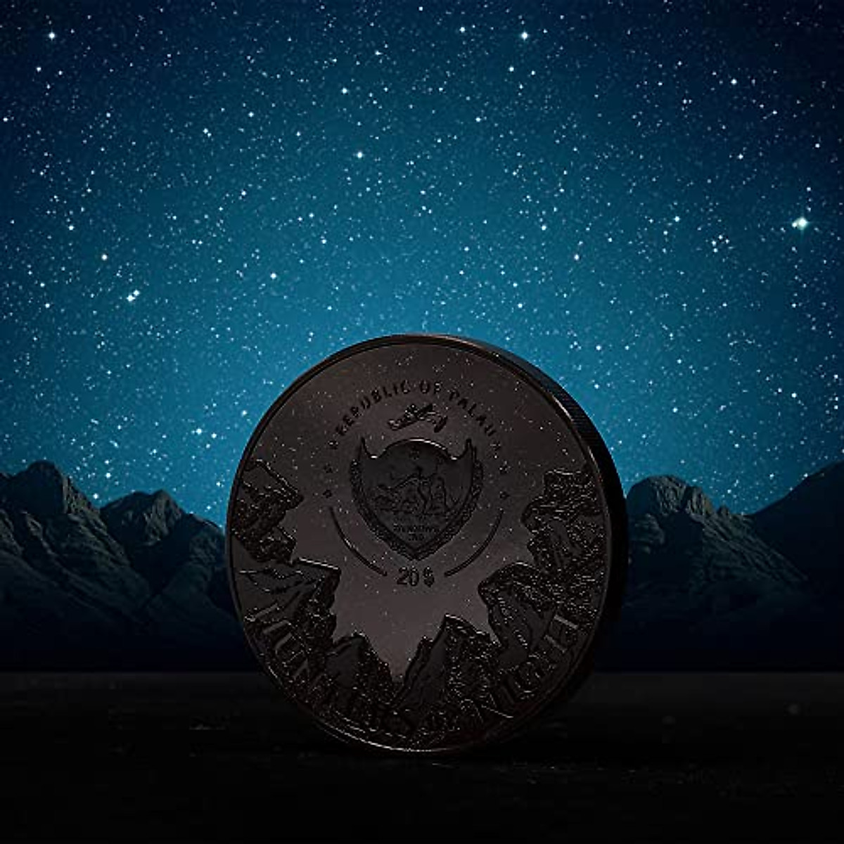 2020 DE Hunters by Night PowerCoin Black Panther 5 Oz Silver Coin 20$ Palau 2020 Proof