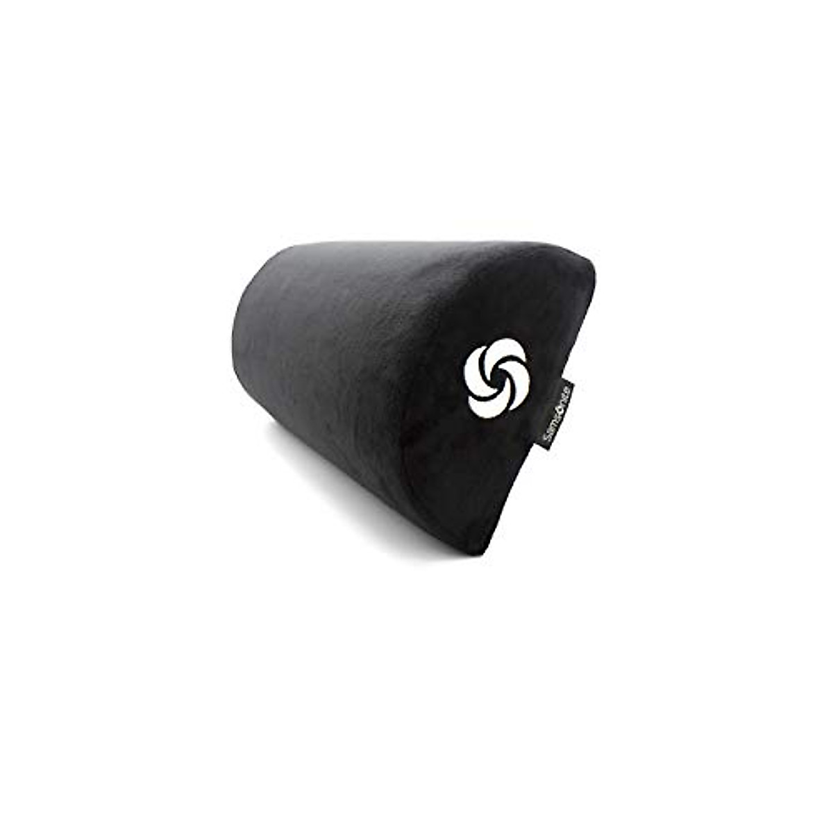 Samsonite - Half Moon Lumbar Support Pillow, Elevates Comfort, 100% Pure Memory Foam, Fits Most Seats