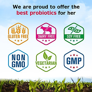 Innate Vitality Probiotics for Women, 50 Billion CFUs, 17 Proven Strains, 60 Veggie Caps, Formulated with Prebiotics and Cranberry Extract,Non-GMO, Supports Vaginal, Digestive and Immune Health