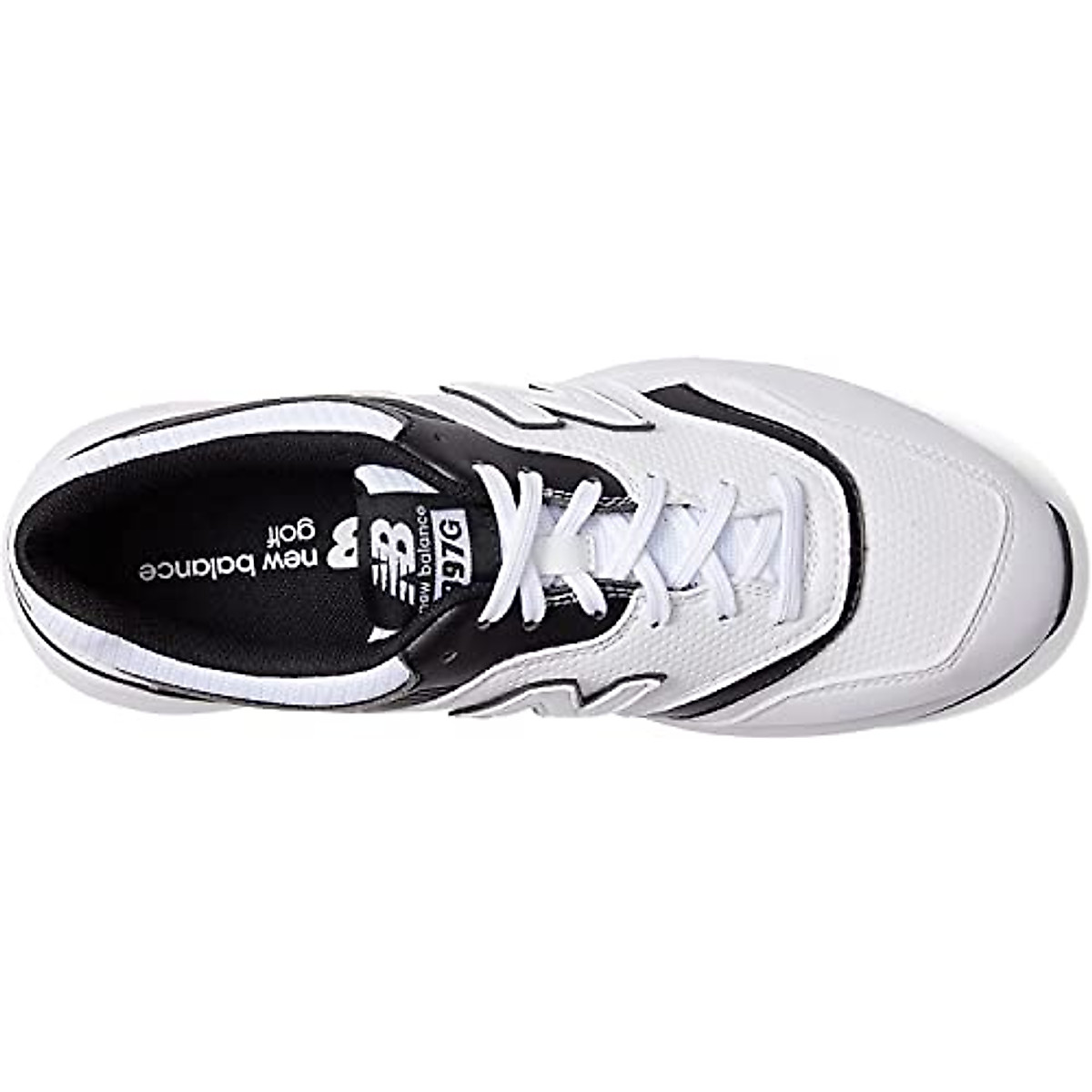 New Balance Mens 997 Sl Golf Shoe, White, 11 US