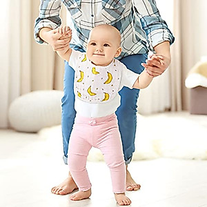 20 Pcs Muslin Bibs Baby Bandana Drool Bibs Adjustable Cotton Bibs for Boys Girls Newborn Infant 6 Absorbent Layers Newborn Bibs for Baby Boy Girl Feeding, Drooling and Teething