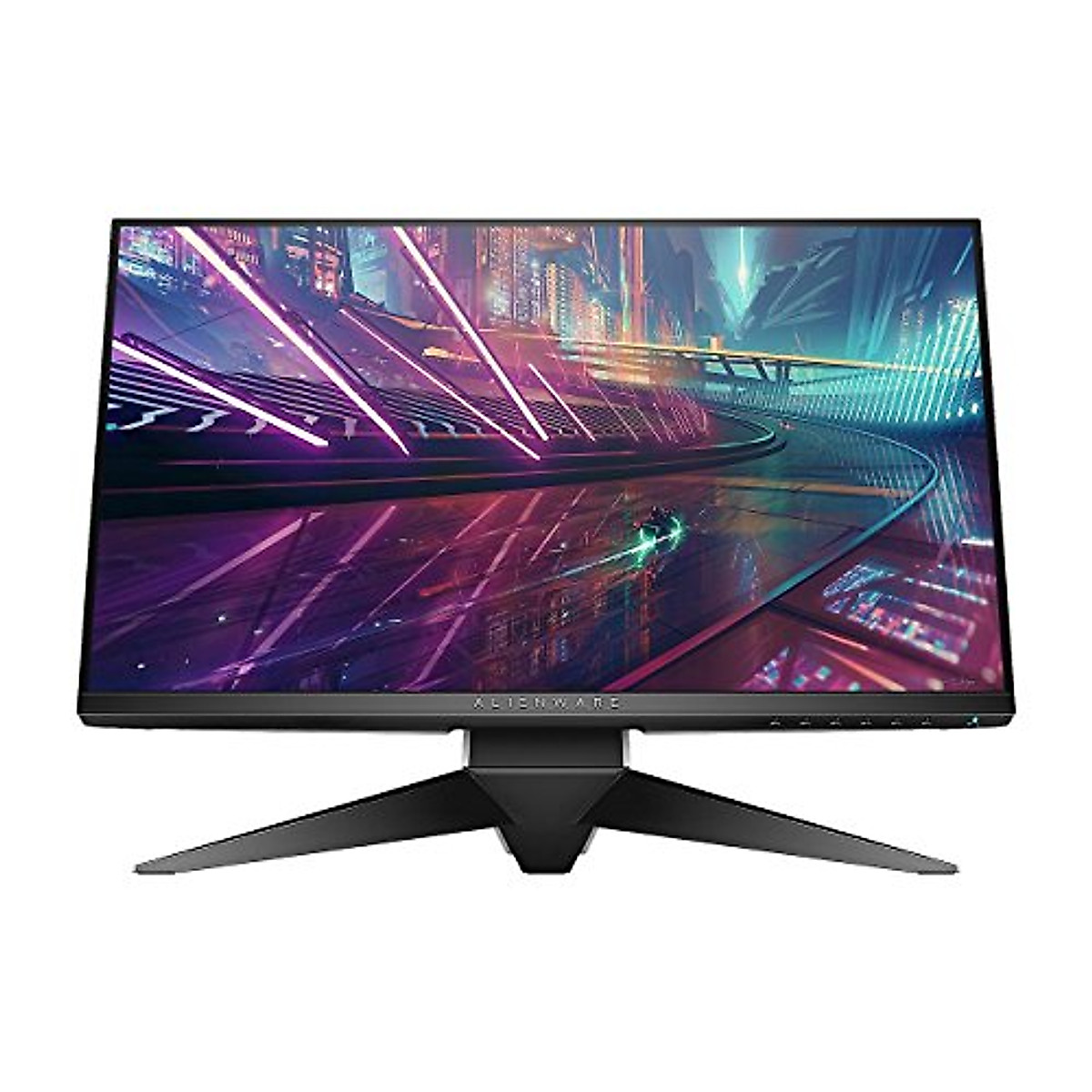 Alienware 25 Gaming Monitor - AW2518Hf, Full HD @ Native 240 Hz, 16: 9, 1ms response time, DP, HDMI 2.0A, USB 3.0, AMD Freesync, Tilt, Swivel, Height-Adjustable
