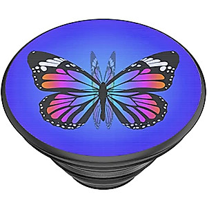 PopSockets PopTop (Top only. Base Sold Separately) Swappable Top for PopSockets Phone Grip Base, Playful PopTop - Lenticular Flutterfly