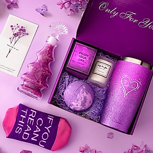 Birthday Gifts for Women, Relaxing Spa Gift Basket Set, Gifts for Her, Mom, Wife, Girlfriend ,Gifts for Women Who Have Everything, Gifts for Mom Wife From Daughter