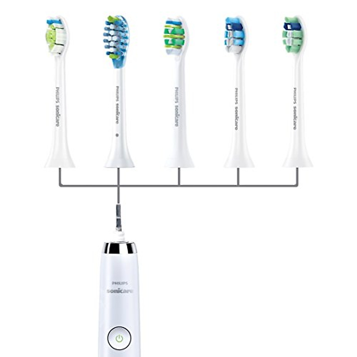 Philips HX9002/07 Sonicare Toothbrush Standard Toothbrush Heads for Ultrasonic Toothbrushes