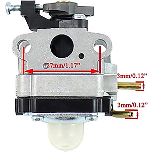 HQparts Carbruetor For 2018 Craftsman 30 cc 4 cycle gas trimmer Craftsman cmxgtamdaxsc or MTD 41adaxsc793