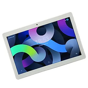 10.1 Inch Tablet with High Performance Deca Core CPU, Full HD Touchscreen, Dual Cabinet Speakers, 8800mAh Battery, Metal Case, BT 5.0, GPS, FM, WiFi (US Plug)