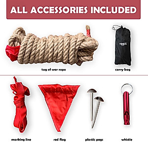 YOOBE Tug of War Rope Set for Adults or Kids Outdoor Sports Activities