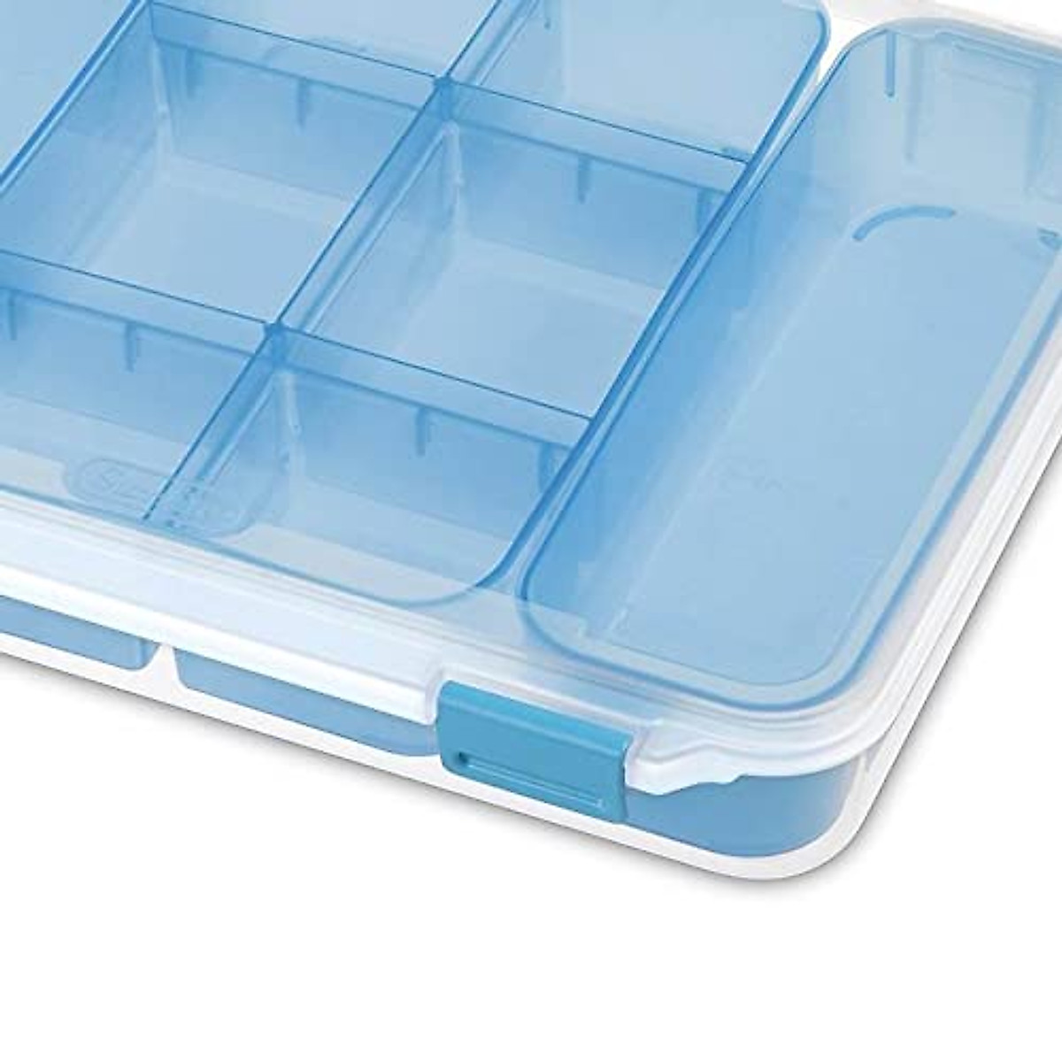 Sterilite 14028606 Divided Storage Case for Crafting and Hardware (24 Pack)