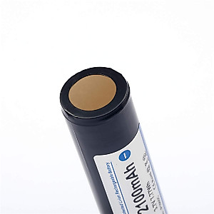Keeppower 16650 2100mAh 3.7V Rechargeable li-ion Protected Battery 7.77Wh (Replacement for 2 x CR123) P1665C