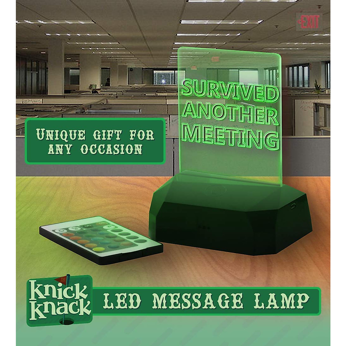 RECORDING - LED USB Rechargeable Edge Lit Sign