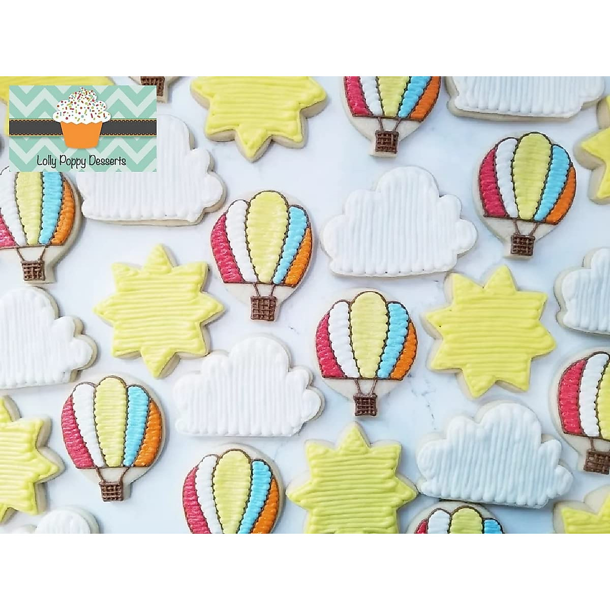 Hot Air Balloon 4.5 Inch Cookie Cutter from The Cookie Cutter Shop – Tin Plated Steel Cookie Cutter