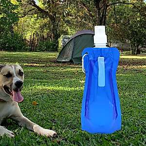 10pcs Collapsible Reusable Water Bottle with Carabiner Clip and folding funnel, for For Gym, Sports, Teams, Hiking, Camping, Biking, Outdoors, Beach, Traveling, Yoga & More, 5 Color