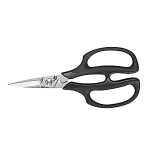 Shun Cutlery Herb Shears, Stainless Steel Cooking Scissors, Blades Separate for Easy Cleaning, Comfortable, Non-Slip Handle, Kitchen Shears Heavy Duty 7.5 inches