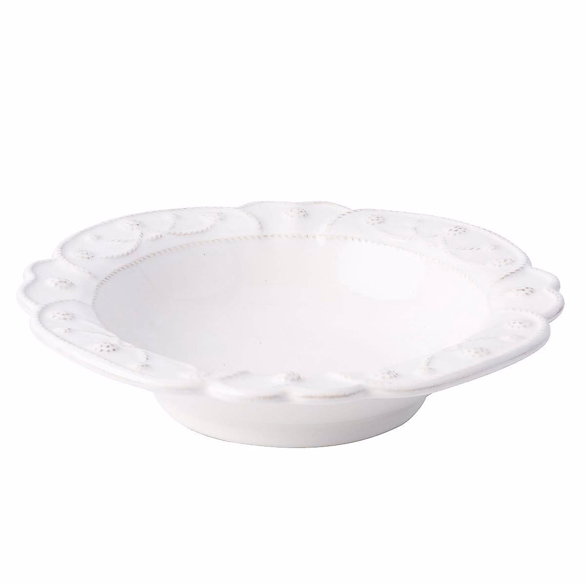 Juliska Jardins du Monde Whitewash Coupe Pasta/Soup Bowl