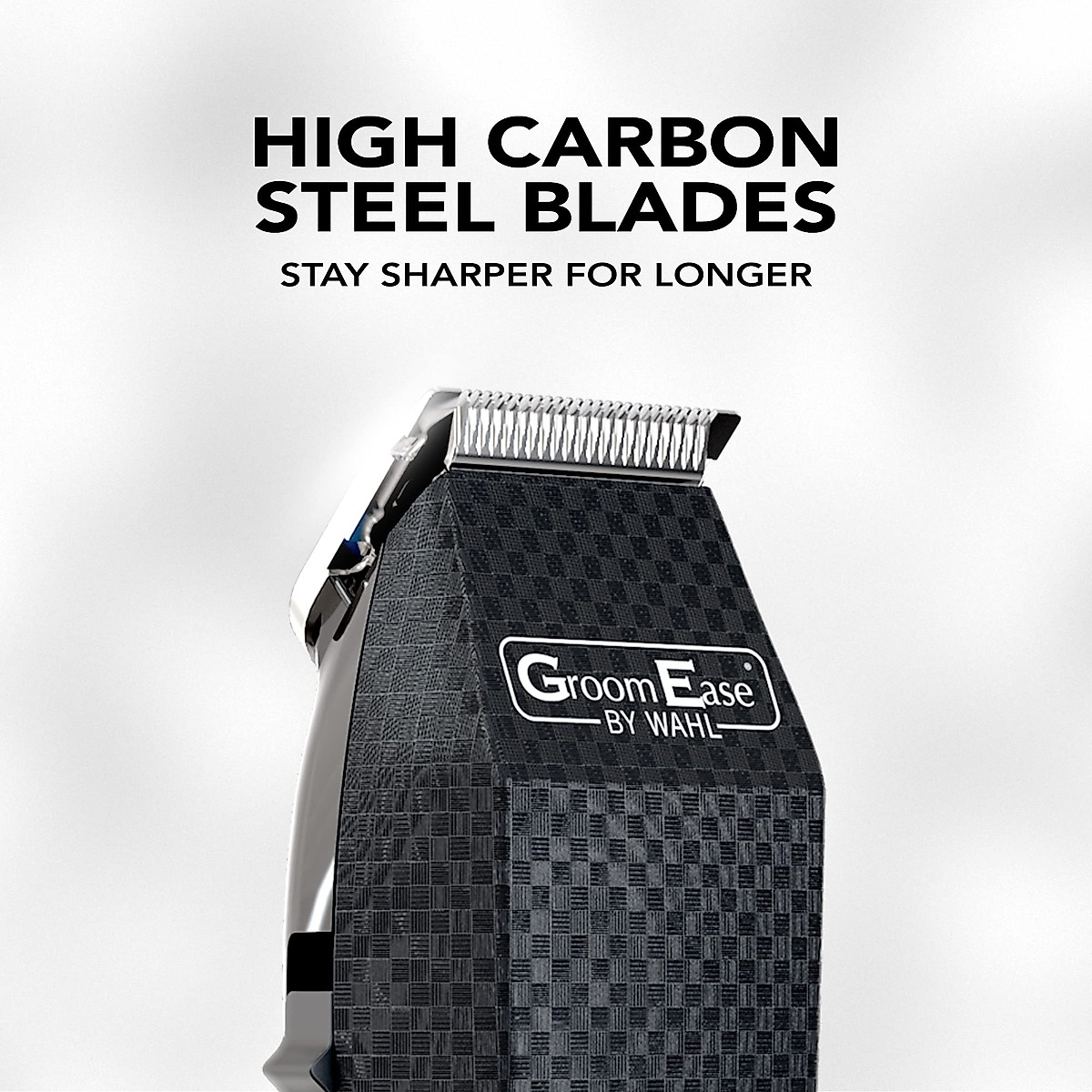 WAHL GroomEase Battery Operated Men Multigroomer, Three Interchangeable Heads, Four Attachment Combs, 90 Minutes of Continuous Use, Ideal for Gym and Travel