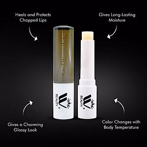 WBM Care Color Changing Lip Balm - Sustain, Repair, and Moisturize Your Lips with 3.3g of Nourishing Formula for Beautiful, Vibrant Color and Hydration
