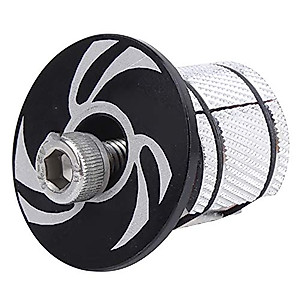 Headset Screw, 2 Colors Durable Aluminium Alloy Expansion Screw, for Mountain Bike Folding Bike Road Bike Bike(Black)