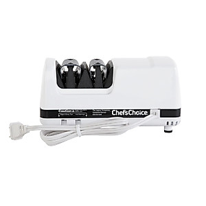 Chef'sChoice FlexHone/Strop Professional Electric-Knife Sharpener, 2-Stage, White