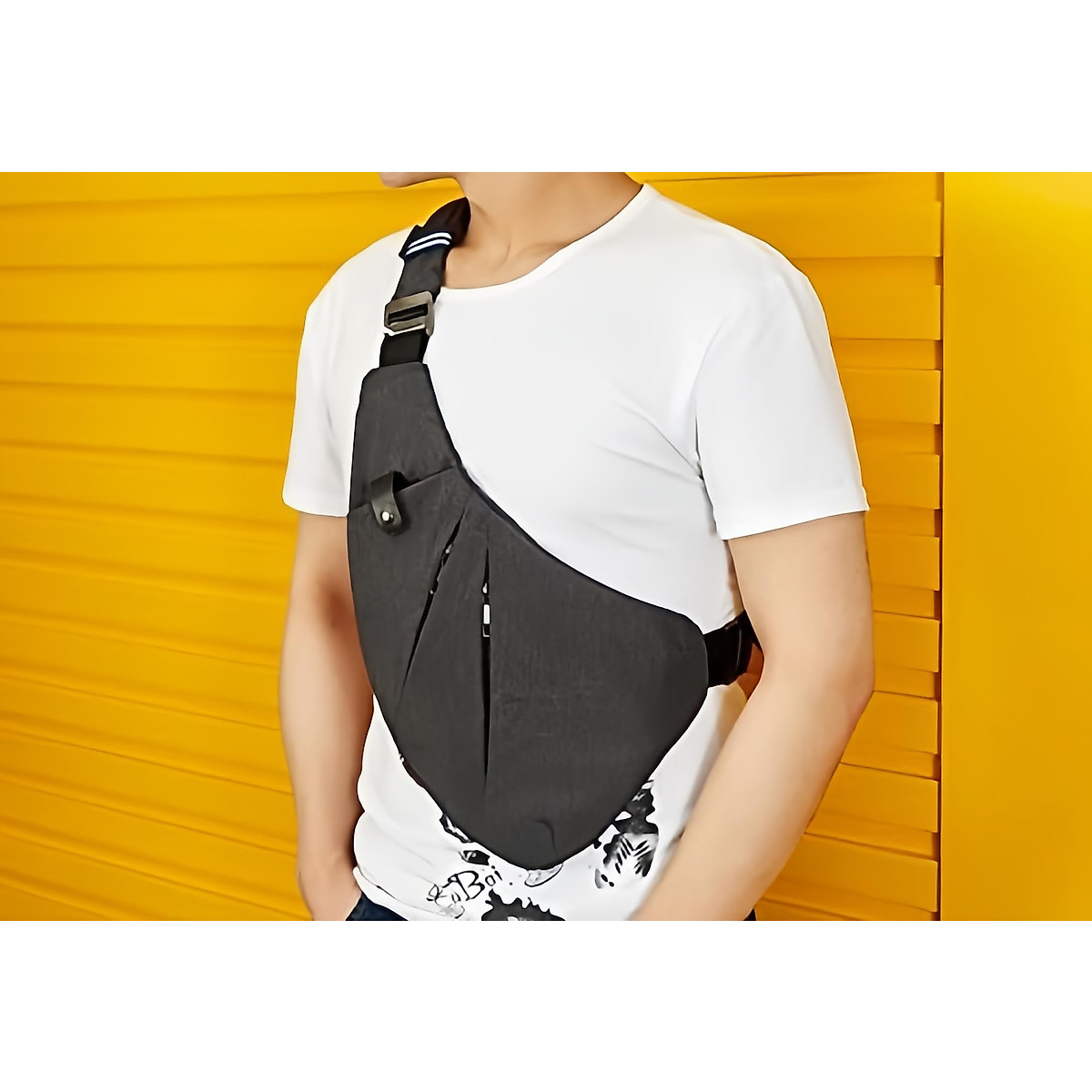 Xinxinyu Sling Bag Chest Backpack Casual Daypack Shoulder Crossbody Lightweight Anti Theft Outdoor Sport Travel Hiking for Men Women