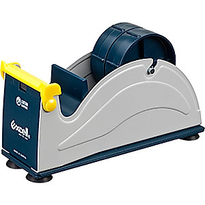 excell EX-17/3IN JVCC EX-17 Steel Desk Top Tape Dispenser: 3" wide, Blue/Grey