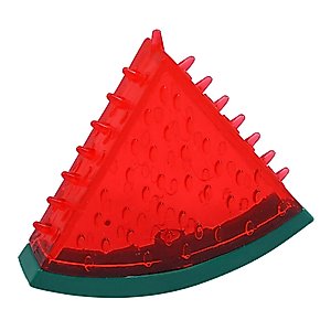 IWOMA Pet Molar Toy Fruit Shape Dog Chew Toy Puppy Teether Teeth for Dogs Safe Flexible Silicone Multi Colors