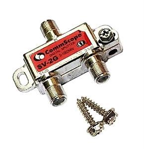 2-Way Digital Coaxial Splitter SV-2G, 5-1002 Mhz (5 Pack)
