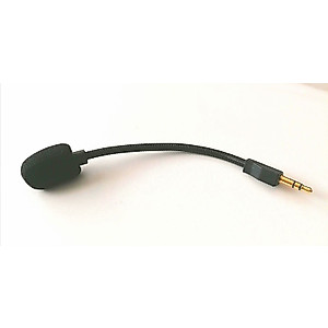 Replacement MIC Boom for Logitech PRO/PRO X Gaming Headset (Black)