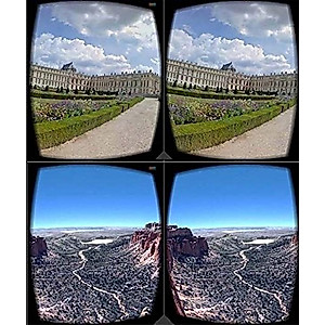 Google Cardboard Kit DIY 3D Glasses by Lubar Virtual Reality Video Viewer Compatible with Android and iOS Smartphone