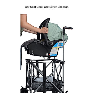 Universal Infant Car Seat Carrier. Adds Wheels to Any car seat. Compact & Lightweight. Fits Everywhere.