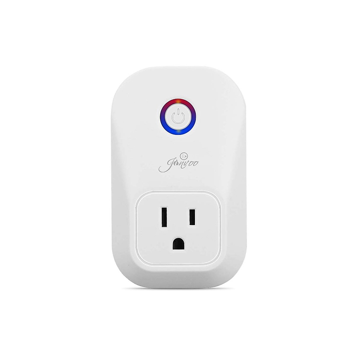 Jinvoo WiFi Smart Plug, Smart Outlet Compatible with Alexa and Google Assistant, TUyaSmart Life 2.4GHz Only WiFi Socket, Voice&Remote Control, Schedule Timer, No Hub Required, ETL&FCC, 2-Pack