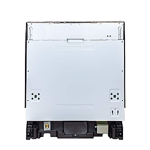 ZLINE 24 in. Fingerprint Resistant Top Control Dishwasher with Stainless Steel Tub and Modern Style Handle, 52dBa