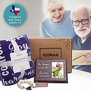 KEDRIAN Memorial Gift Box, Bereavement Gifts, Sympathy Gift Baskets For Loss Of Loved One, Memorial Gifts For Loss Of Mother, Memorial Gifts For Loss Of Father, Memorial Gifts For Loss Of Husband Son