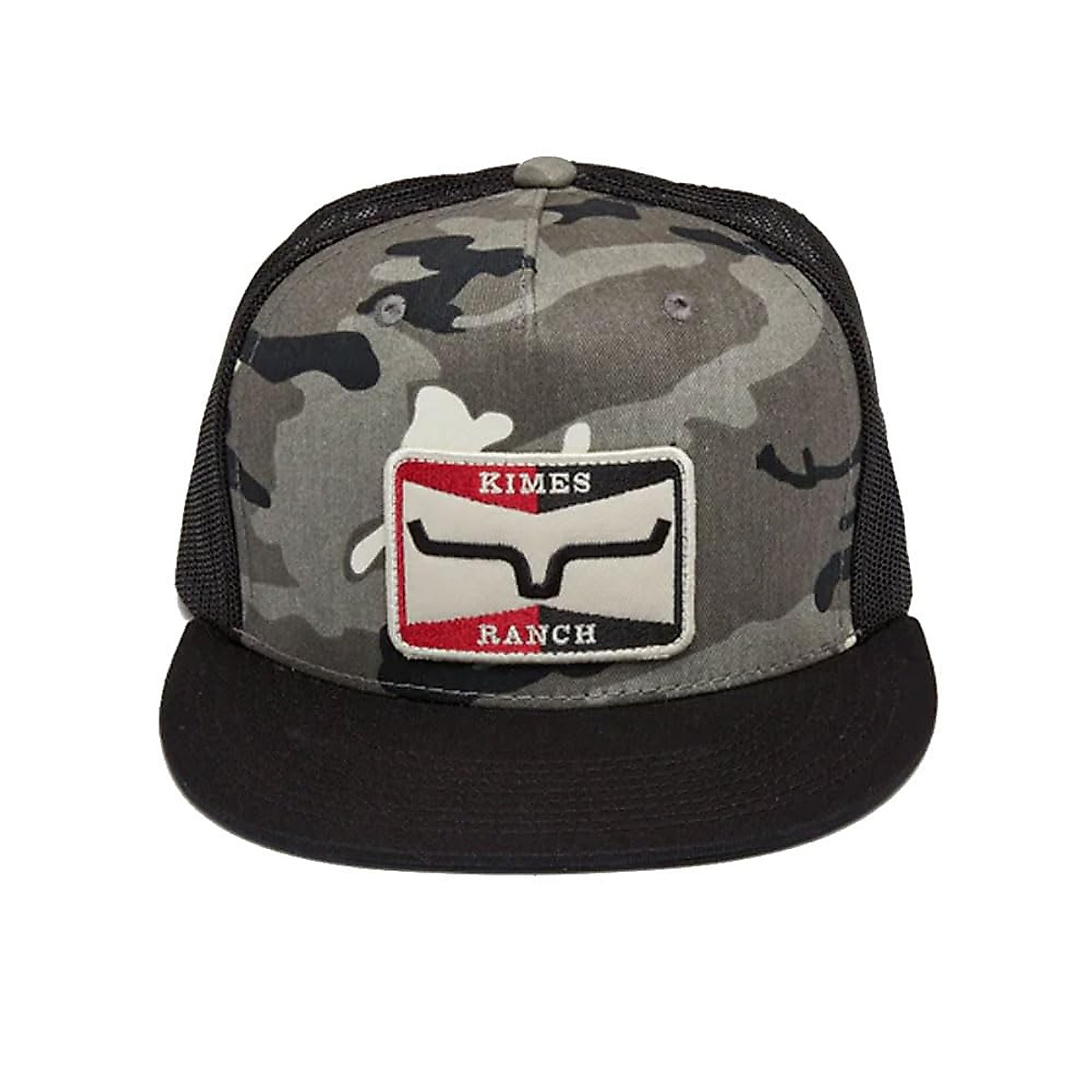 Kimes Ranch Adjustable Snapback Hats Sparky Trucker Caps/Work Wear Brown