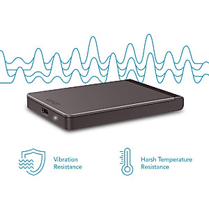 Lexar 1TB SL200 Portable SSD, Read/Write Speeds of up to 550/400 MB/s, USB-C, External Solid State Drive (LSL200X001T-RNNNU)