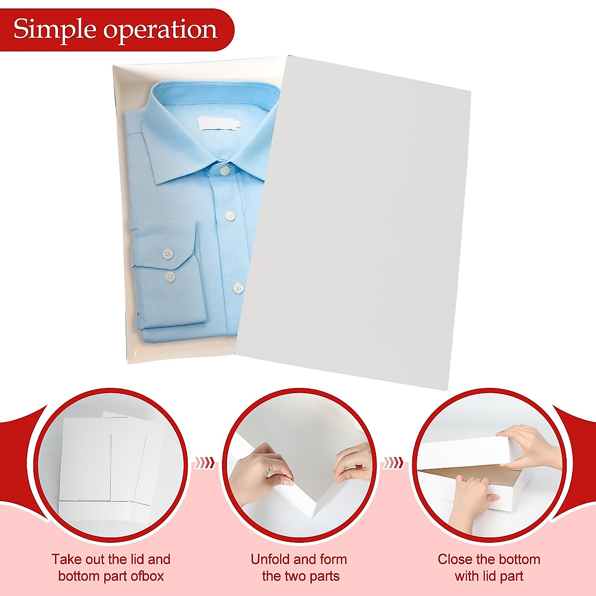 joyhalo 24 Pack Gift Boxes with Lids for Presents - White Small Large Chritsmas Gift Boxes Bulk for Clothes with Ribbon and Flowers, Assorted Sizes for Wrapping Gifts, Shirt, Gift Wrapping Supplies