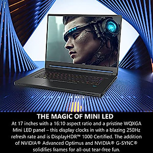 Acer Predator Triton 17 X Gaming/Creator Laptop | 13th Gen Intel i9-13900HX | NVIDIA GeForce RTX 4090 | 17" WQXGA 250Hz G-SYNC Display | 64GB DDR5 | 2TB PCIe Gen 4 SSD | Killer WiFi 6E | PTX17-71-99W5